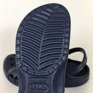 CROCS | Shoes | Crocs Baya Clogs Navy Blue Mens Sz 11 12 Unisex | Poshmark